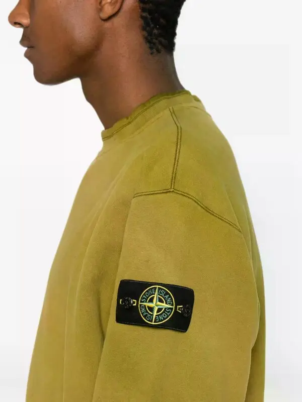 Stone Island Logo-patch Sweatshirt