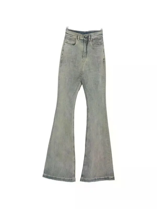 Rick Owens High-waisted Flared Jeans