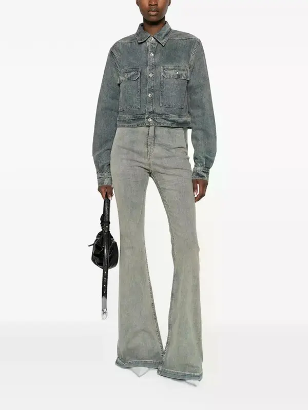 Rick Owens High-waisted Flared Jeans