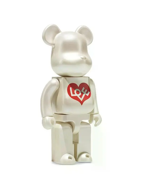 MEDICOM TOY X Alexander Girard X Stitch Be@rbrick Figurine - Neutrals
