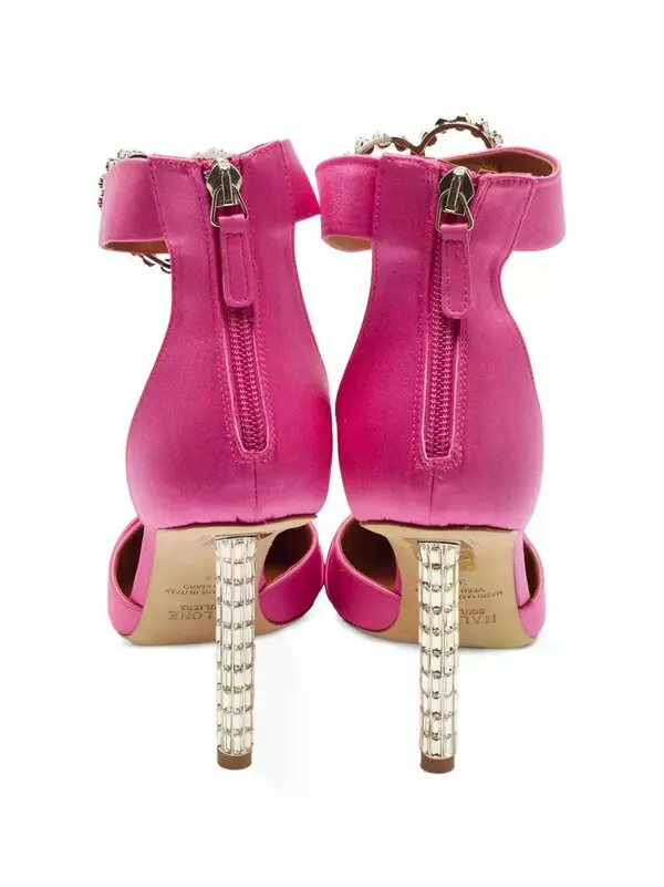 MALONE SOULIERS Camille Heart-buckle Pumps