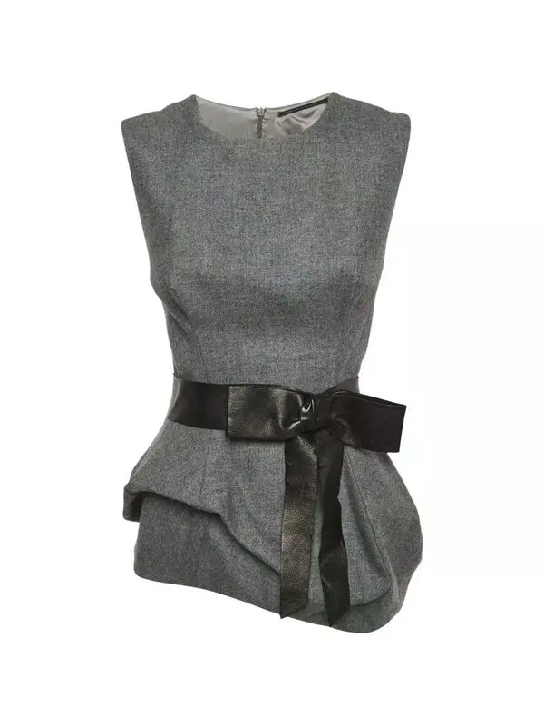 Ermanno Scervino Asymmetric Belted Top