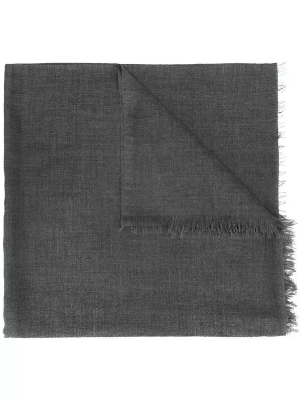 Brunello Cucinelli Frayed Edge Scarf