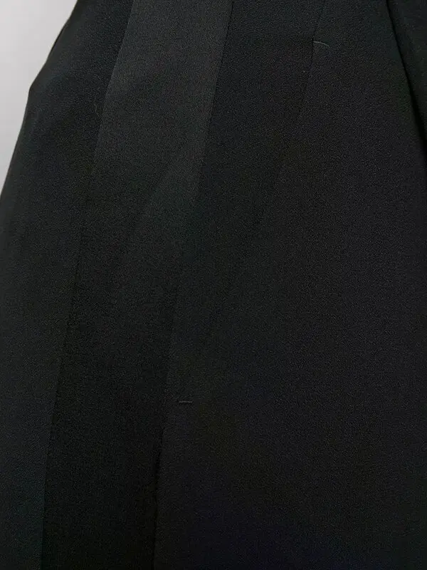Alberta Ferretti Pleated Flared Wide-leg Trousers