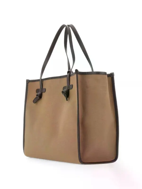 MARCELLA CLUB Marcella Leather-trimmed Tote Bag