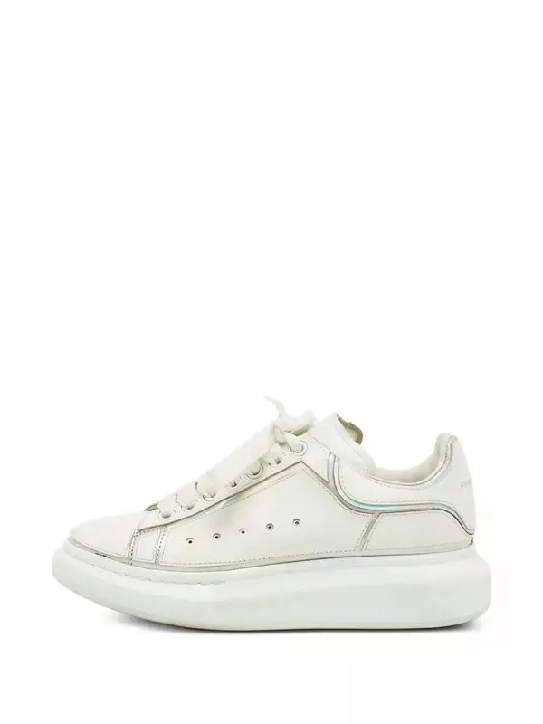 Alexander McQueen Oversized Lace-up Sneakers - White