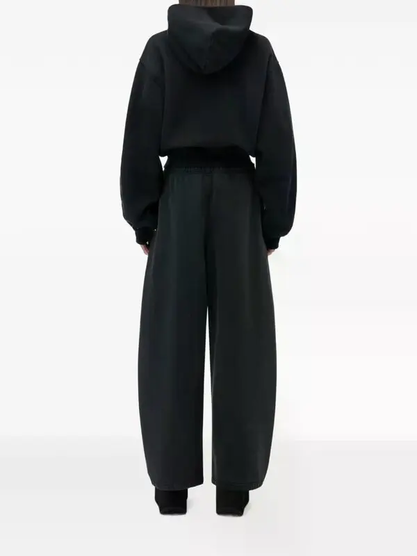 Alexander Wang Logo-print Mid-rise Relaxed Sweatpants