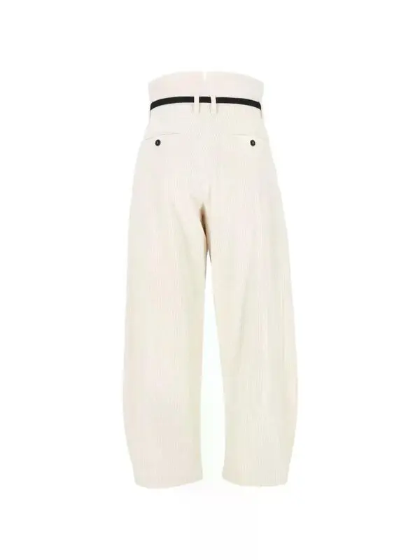 Barena Venezia Candiano Belted Corduroy Trousers
