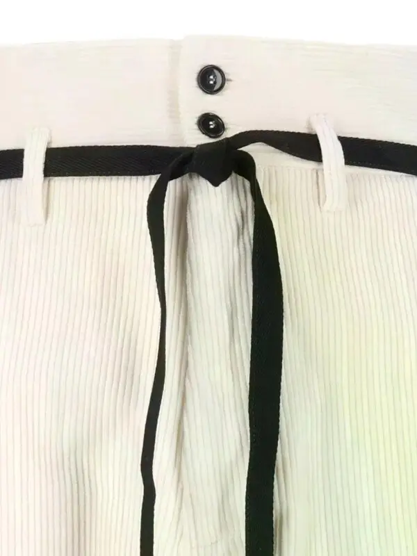Barena Venezia Candiano Belted Corduroy Trousers