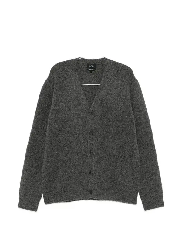 A.p.c. Button-fastening Knitted Cardigan