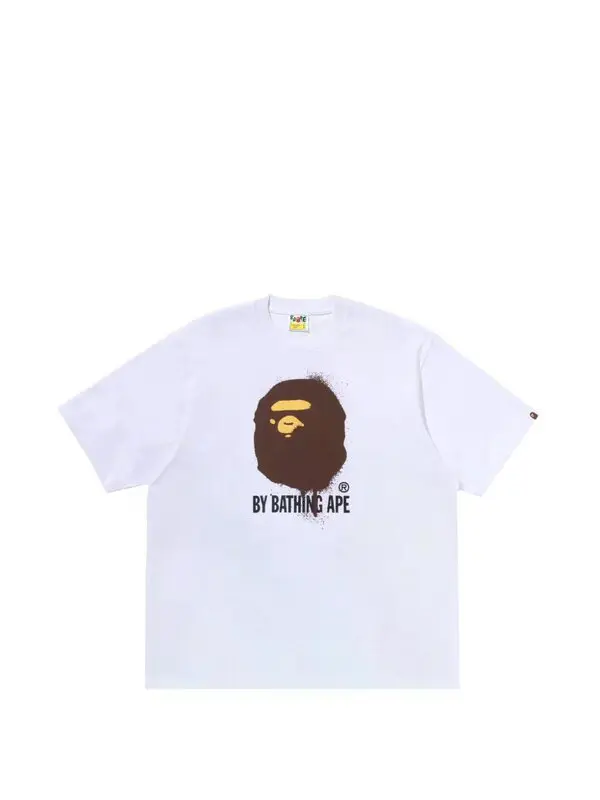 A BATHING APE Ape Head Logo-print T-shirt