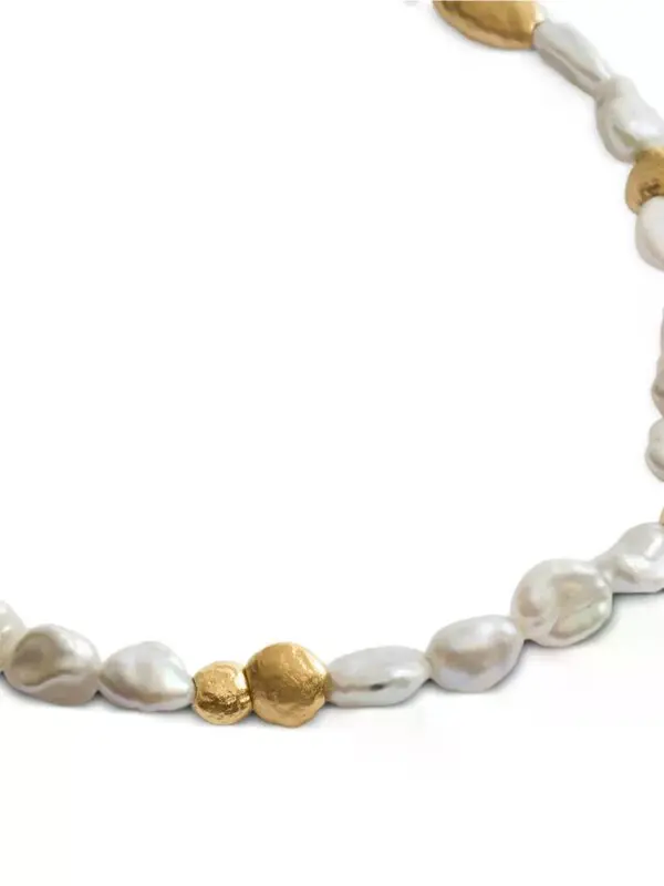 Monica Vinader Capri Pearl Bracelet In Sterling Silver