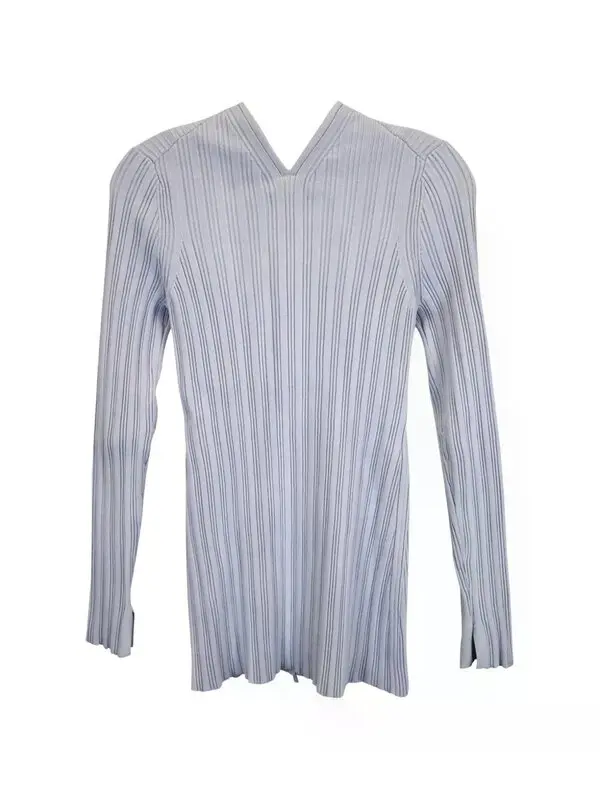 Proenza Schouler White Label Rib-knit Zip-up Sweater
