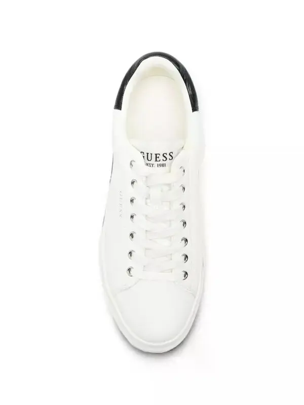 Guess Leather Panelled Sneakers