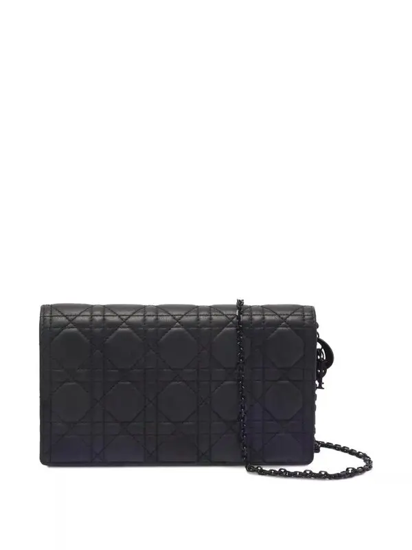 Dior 2019 Lady Cannage Shoulder Bag - Black