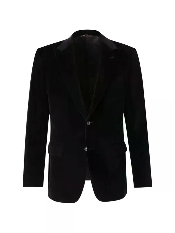 Canali Velvet Peak-lapel Jacket