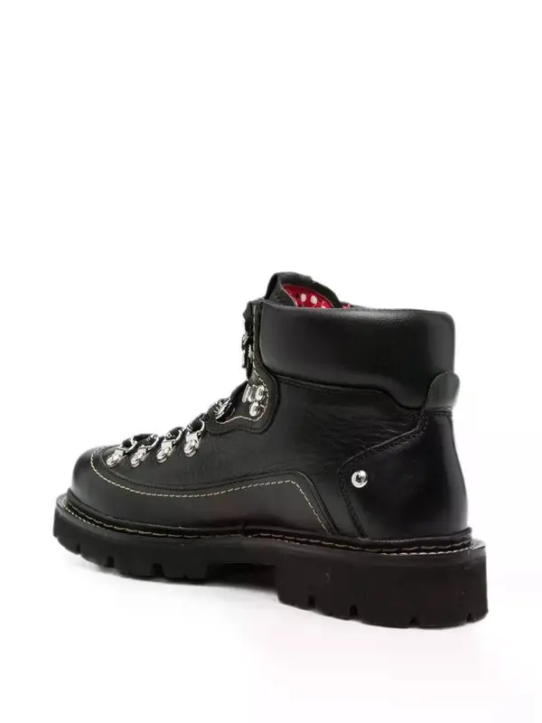 Dsquared2 Canadian Lace-up Leather Boots