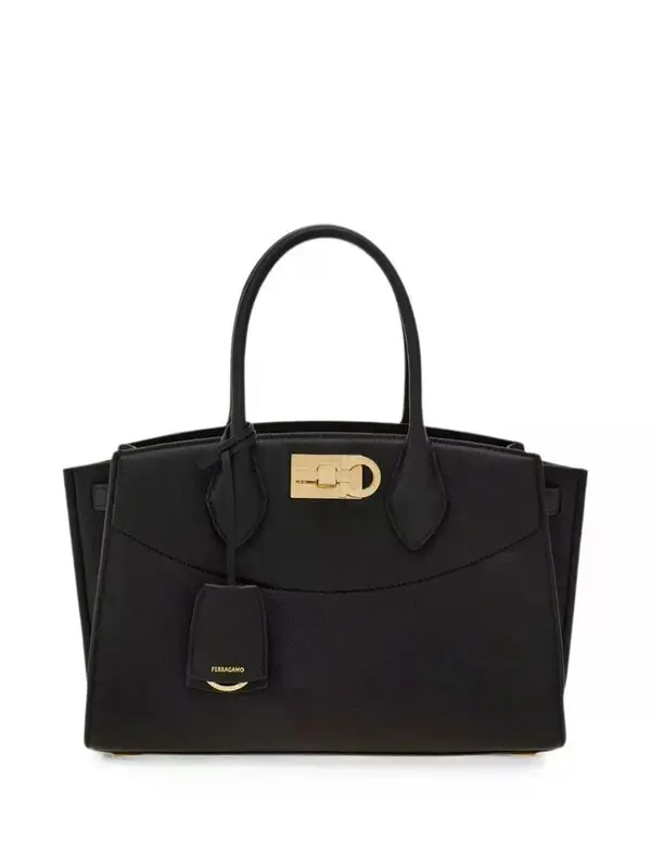 FERRAGAMO New Studio Soft Bag - Black