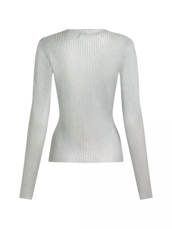 Karl Lagerfeld Coated Knit Sweater