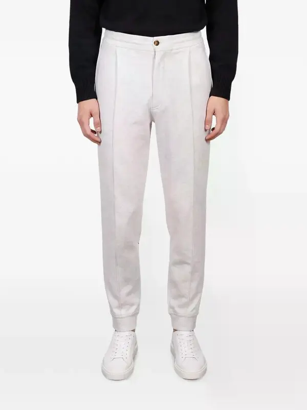 Brunello Cucinelli Techno Cotton French Terry Double Cloth Trousers