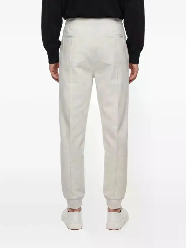 Brunello Cucinelli Techno Cotton French Terry Double Cloth Trousers