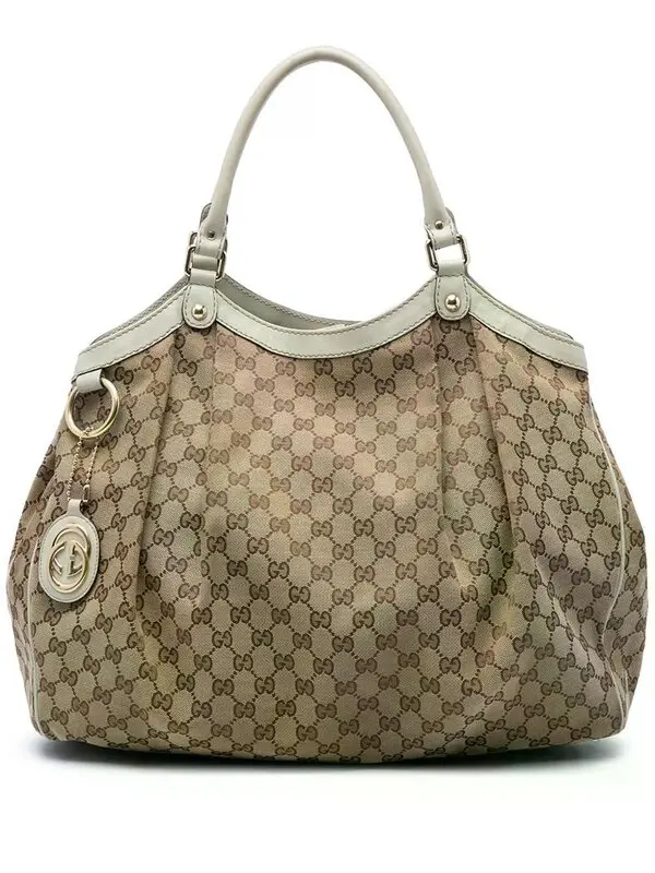 Gucci 2016-2026 Large Gg Canvas Sukey Tote Bag