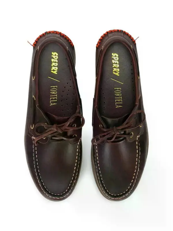 FORTELA X Sperry Leather Boat Shoes