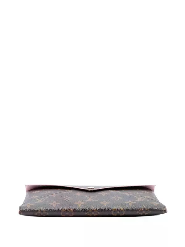 LOUIS VUITTON 2019 Monogram Pochette Kirigami Gm Clutch Bag - Brown