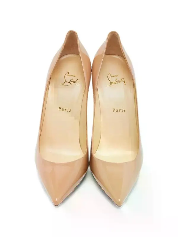 CHRISTIAN LOUBOUTIN Decollete 554 Patent Leather Pumps