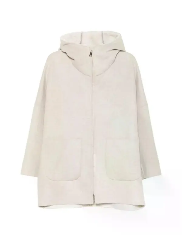 MANZONI 24 Hooded Patch-pocket Jacket
