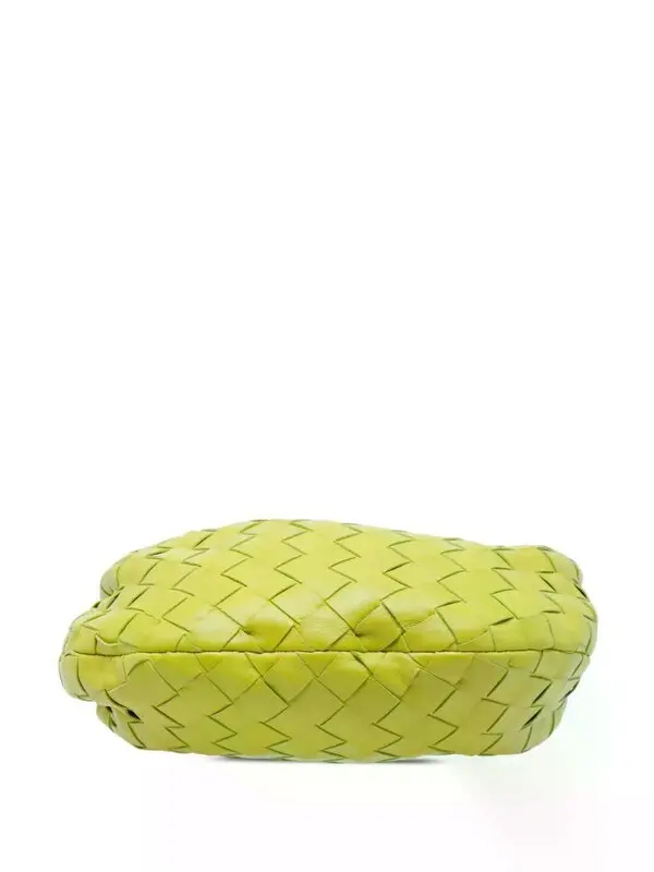 Bottega Veneta 2012-2026 Mini Nappa Intrecciato Jodie Hobo Bag - Yellow