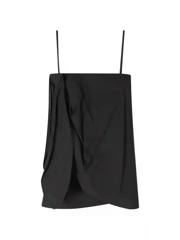 ISABELLE BLANCHE Draped Asymmetric Top