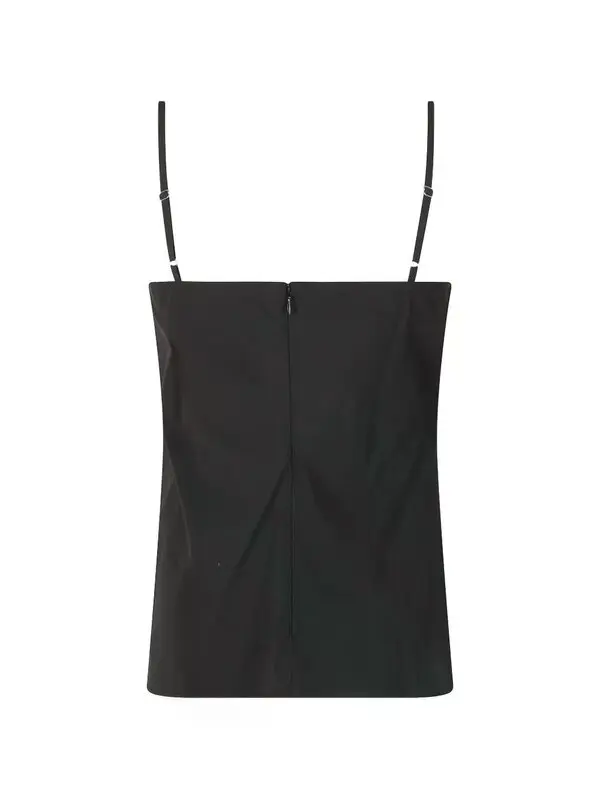 ISABELLE BLANCHE Draped Asymmetric Top