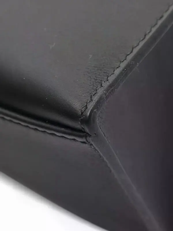 Hermès 2024 Swift Kelly Pochette 22 Handbag - Black