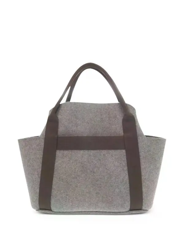 Hermès Feutre Sac De Pansage Groom Satchel