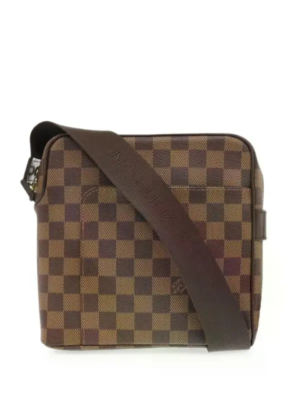 LOUIS VUITTON Damier Ebene Olav Pm Crossbody Bag