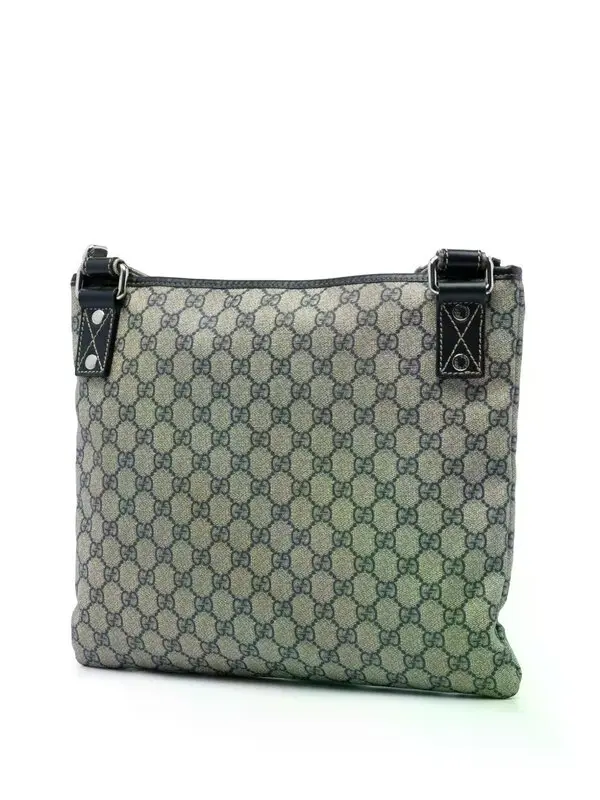 Gucci Gg Supreme Web Crossbody Bag