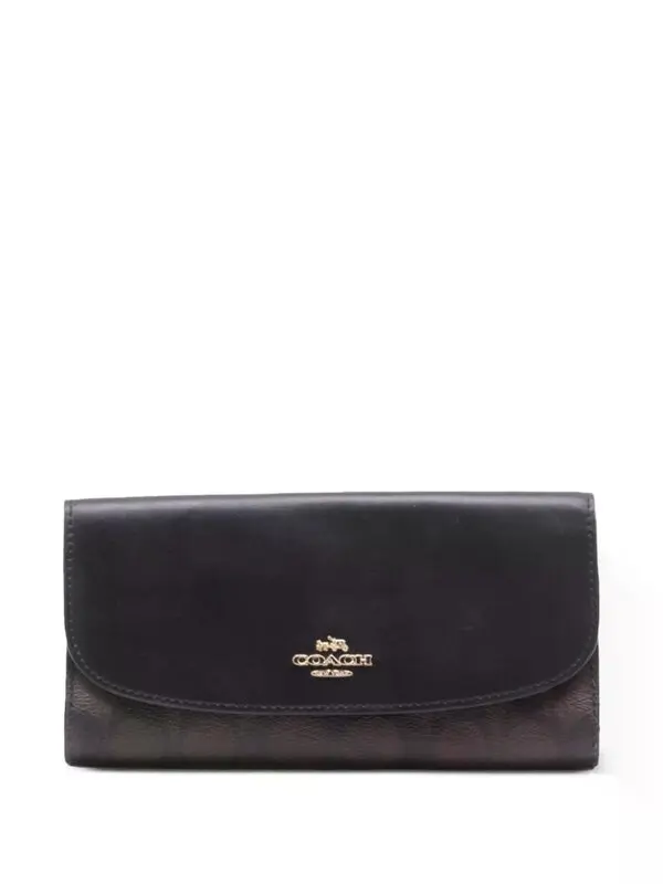 COACH VINTAGE Signature Continental Wallet