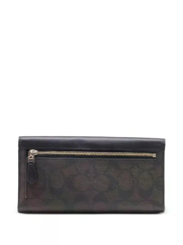COACH VINTAGE Signature Continental Wallet
