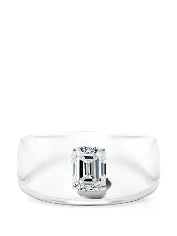 SOLO FOR DIAMONDS Emerald-cut Diamond Ring