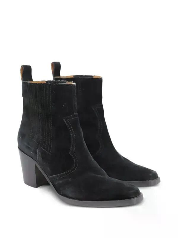 GANNI Western Ankle Boots