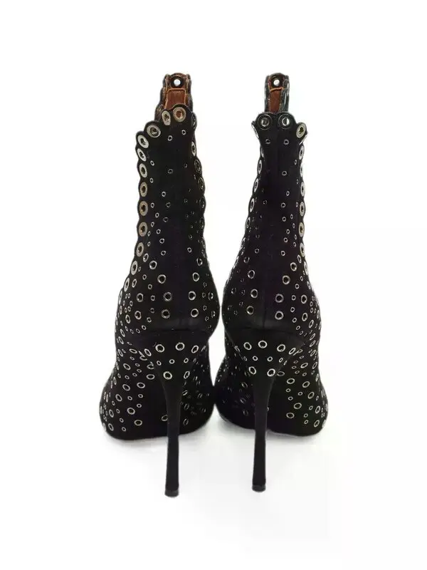Alaïa Gomet Laser-cut Ankle Boots