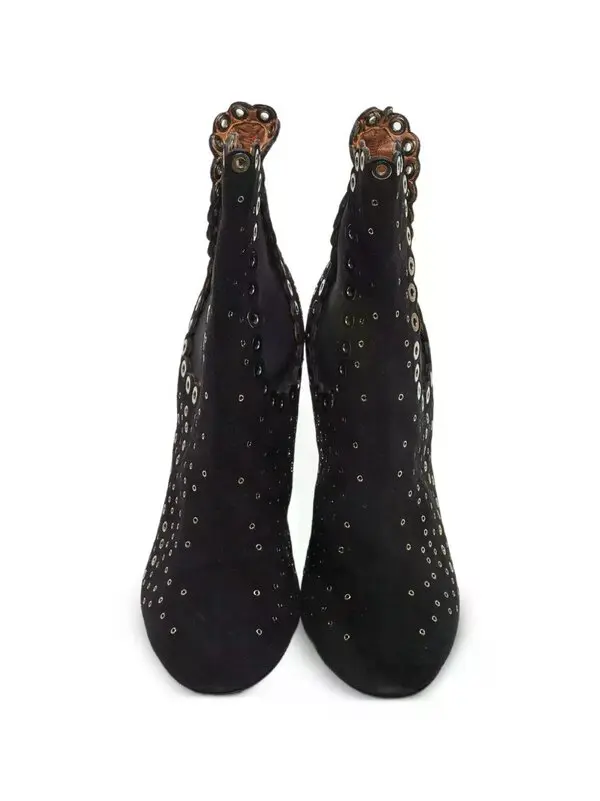 Alaïa Laser-cut Stiletto Ankle Boots