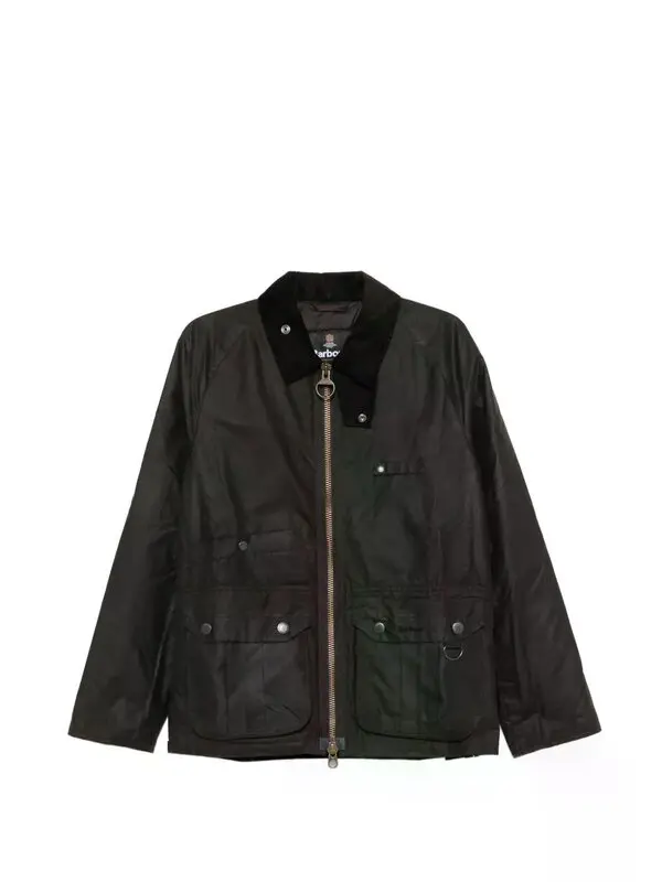Barbour Wax Finish Corduroy Collar Jacket