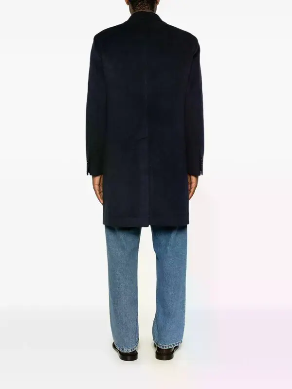 Tagliatore Double-breasted Peak-lapel Coat