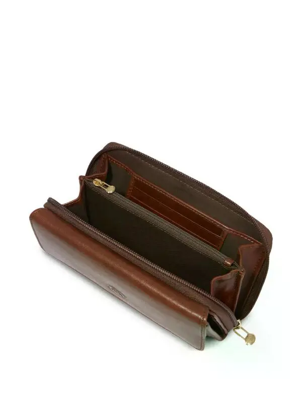 THE BRIDGE Leather Zip-around Wallet