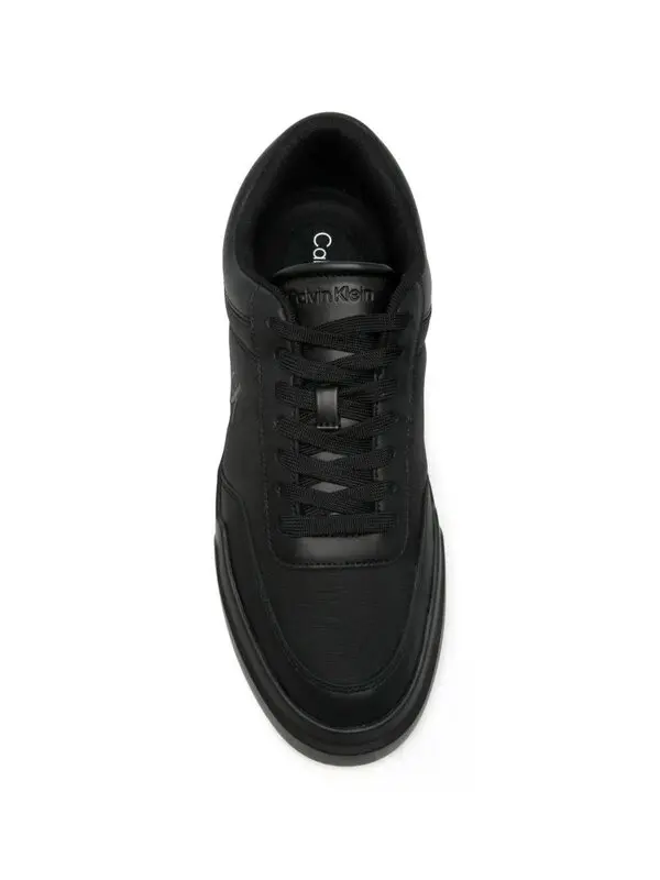 Calvin Klein Print Leather Sneakers