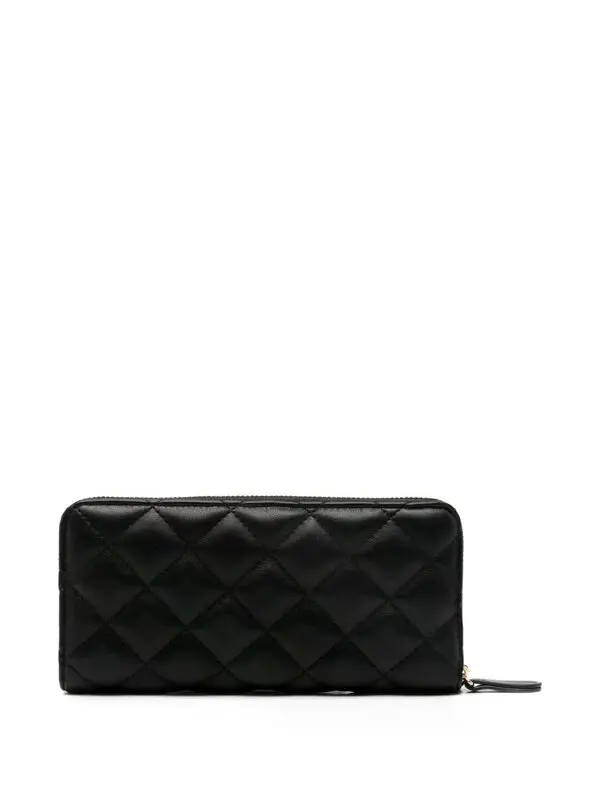 TWINSET Quilted Logo-plaque Wallet
