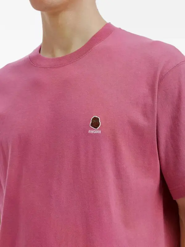 FINGERCROXX Logo-patch T-shirt