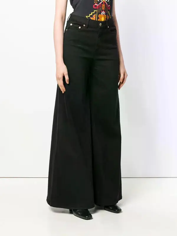Alberta Ferretti Wide Leg Jeans